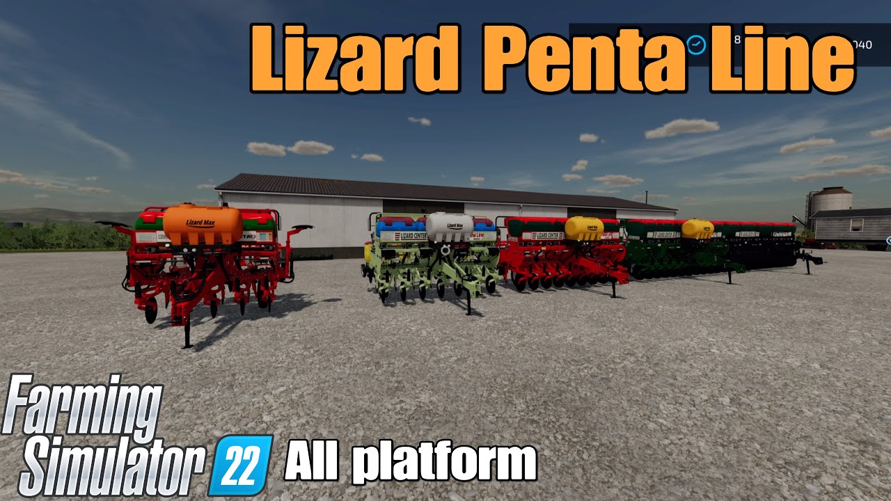 Lizard Penta Line / FS22 mod for all platforms - YouTube