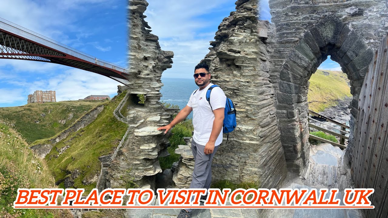 Tintagel castle Cornwall trip part 3 with Drone shorts best place to ...