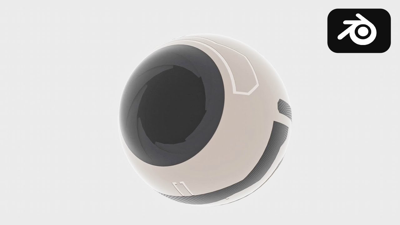 Blender Aperture Bionic Eye Test [4k] - YouTube