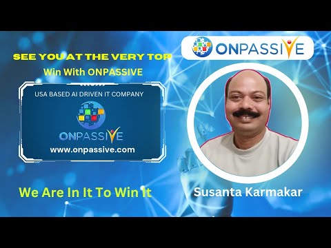 #ONPASSIVE OUR REAL COMPANY WITH USA BASED AI DRIVEN IT COMPANY💥SEE YOU ...