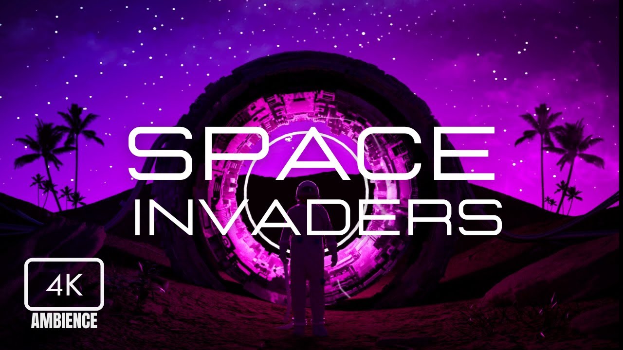 SPACE INVADERS | High-Energy Ambience Music | POWER UP | GYM | 80s ...
