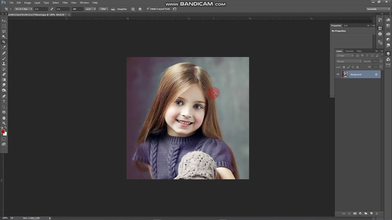 how to round pictures in photoshop - YouTube