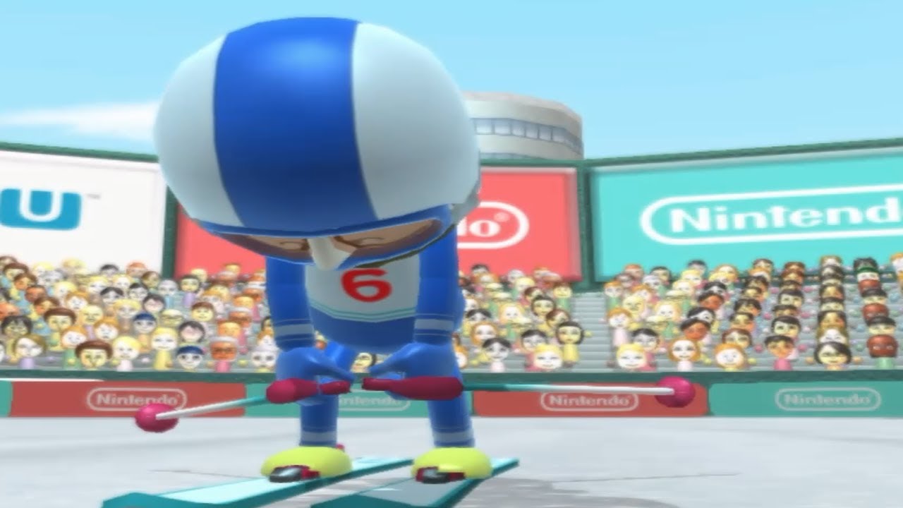 playing all of the "fun" fitness games in wii fit u - YouTube