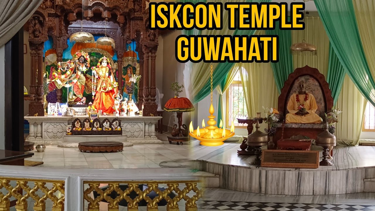 ISKCON Guwahati😍 || Guwahati Ulubari ISKCON Temple - YouTube