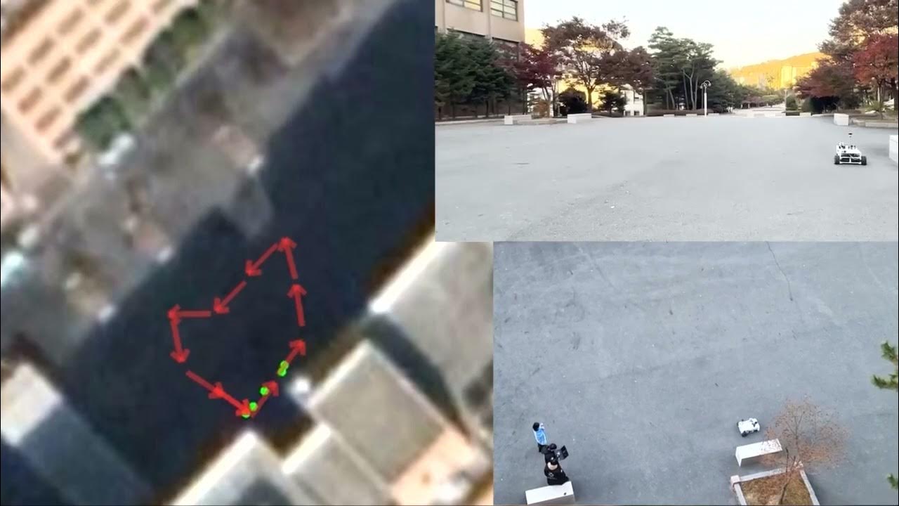Autonomous Navigation of a Mobile Robot using GPS Sensor in ROS - YouTube