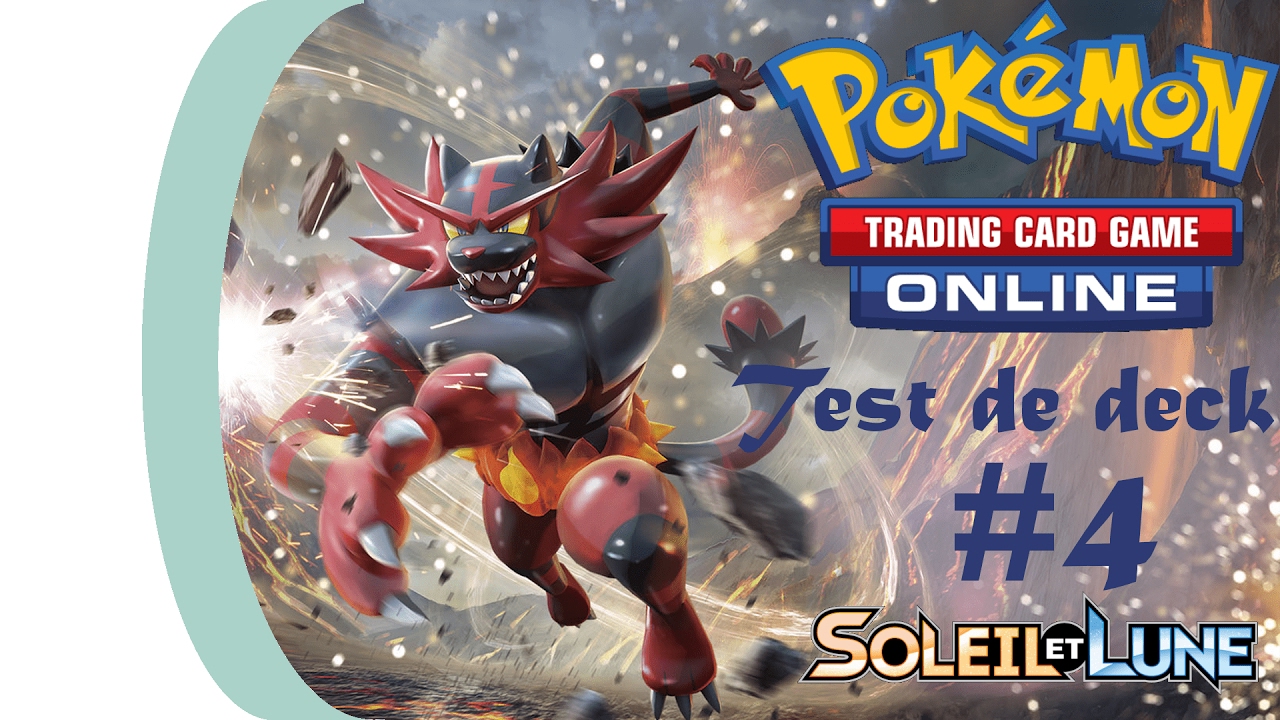 [TCGPO] Test de deck #4 : Rugissement Ardent ! ~ Soleil et Lune - YouTube