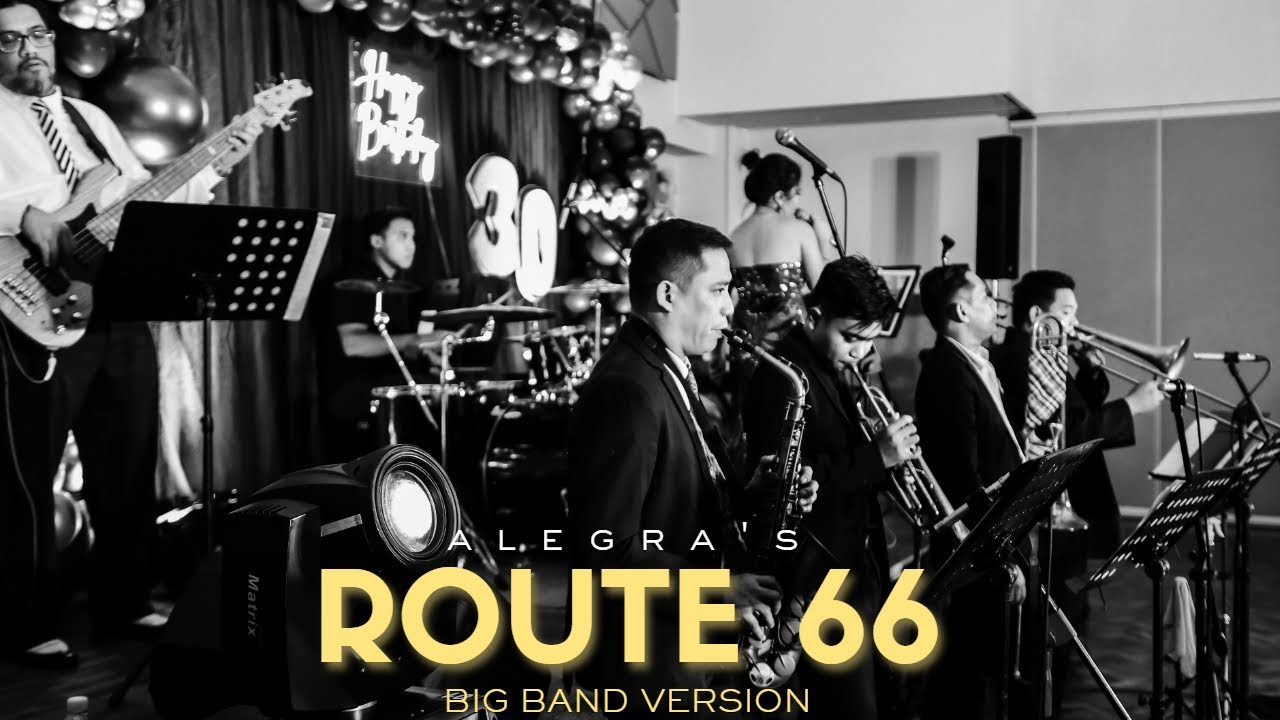 The ALEGRA Big Band - Route 66 (Funky Soul) - YouTube