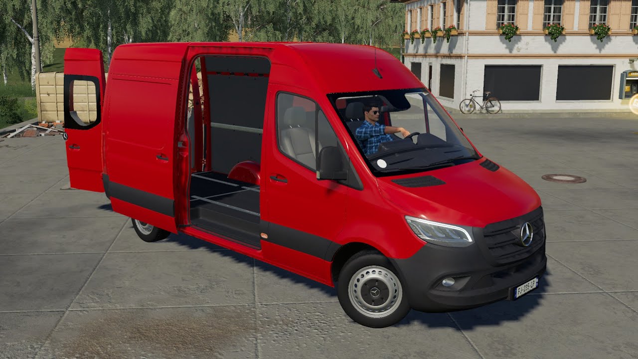 Mercedes Sprinter IV - Farming Simulator 2019 - Test Drive [FS 19 LS 19 ...