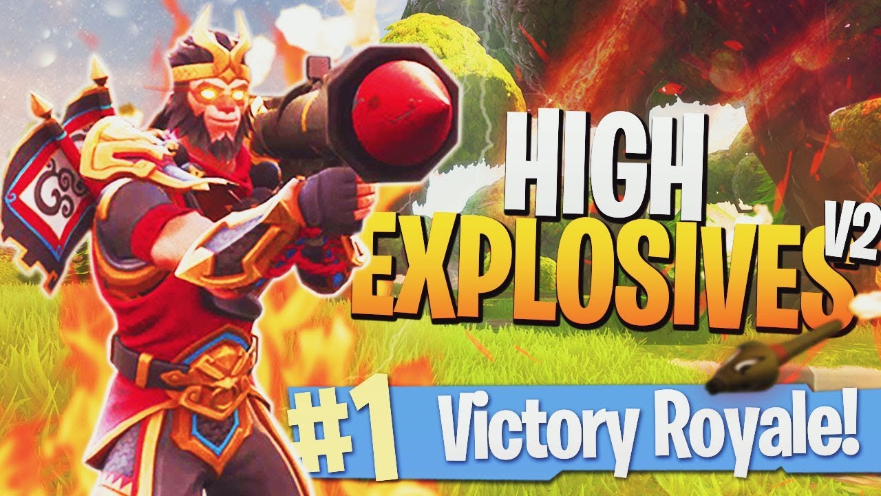 *NEW* RPG ONLY MODE! - High Explosives v2 Fortnite Limited Time Mode ...