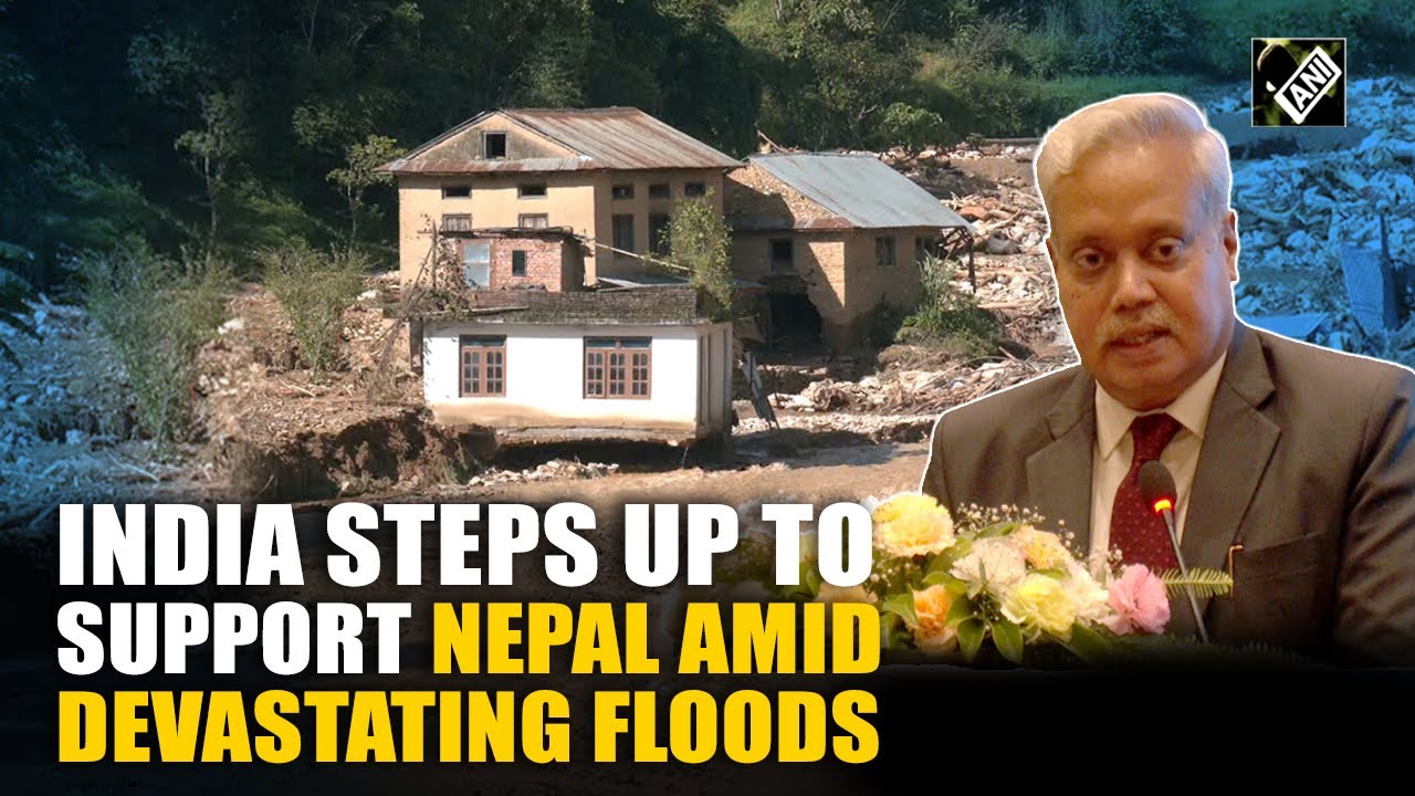 Nepal Floods Crisis: India Extends a Helping Hand with Relief Aid - YouTube