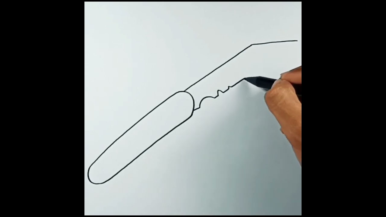 Electricians Knife Drawing