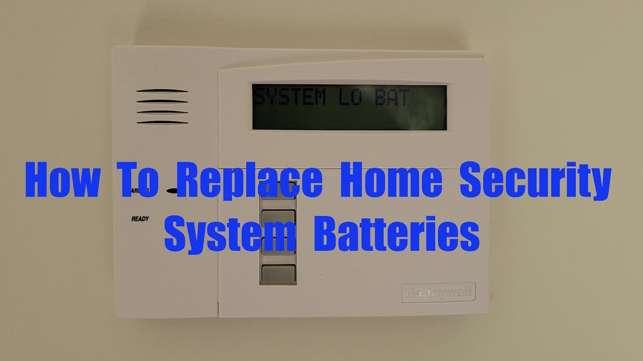 SYSTEM LO BAT - How To Replace 12V 7AH Rechargeable Batteries - YouTube