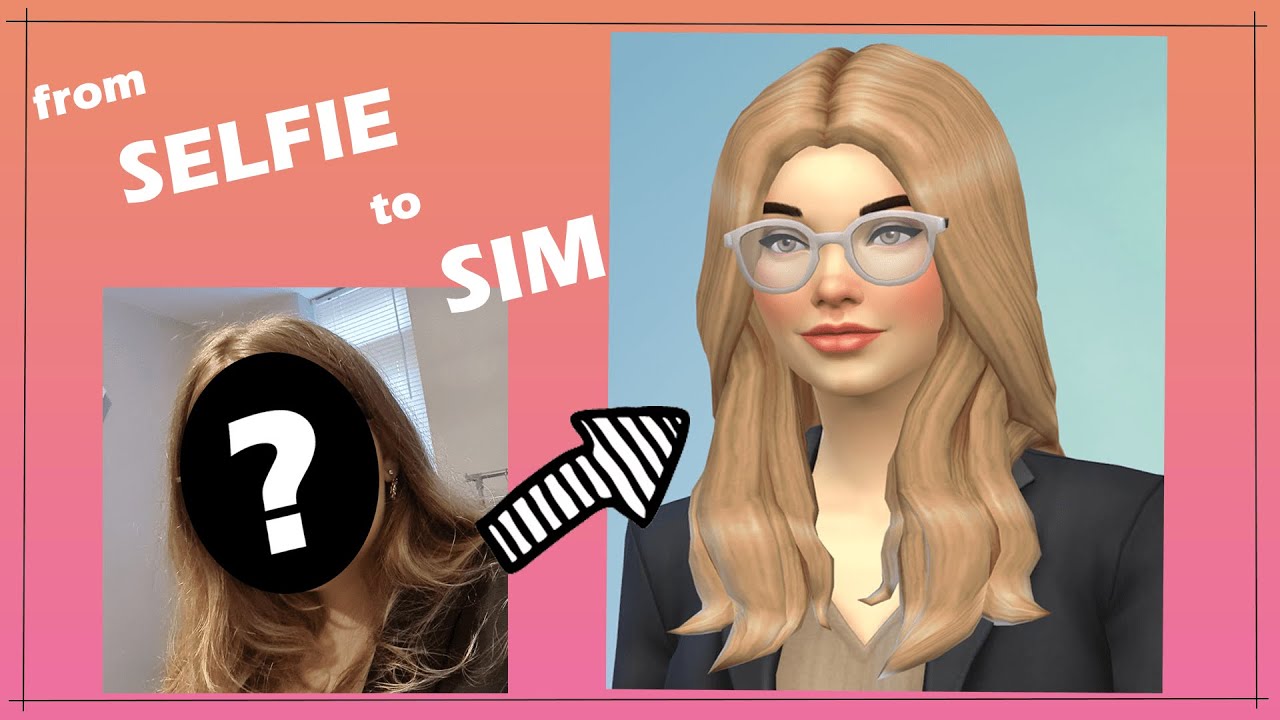i can turn my SELFIE into a SIM??? - Sims 4 CAS patent overview - YouTube