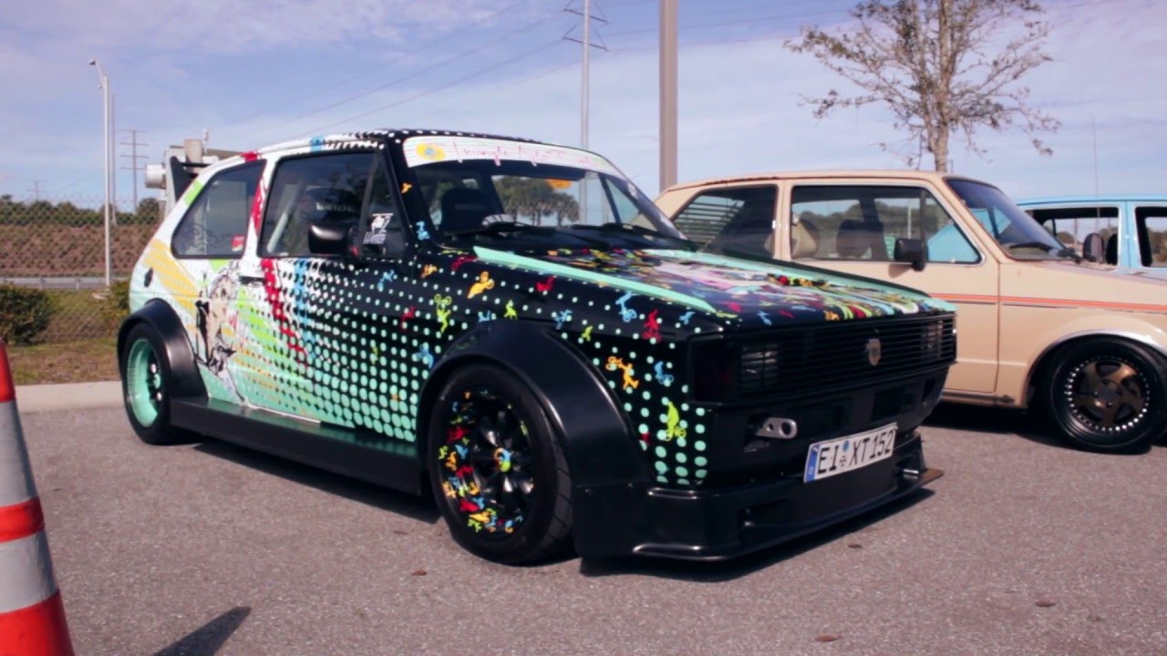 MK1 Volkswagen Golf GTI | Wrapped | BC Racing - YouTube