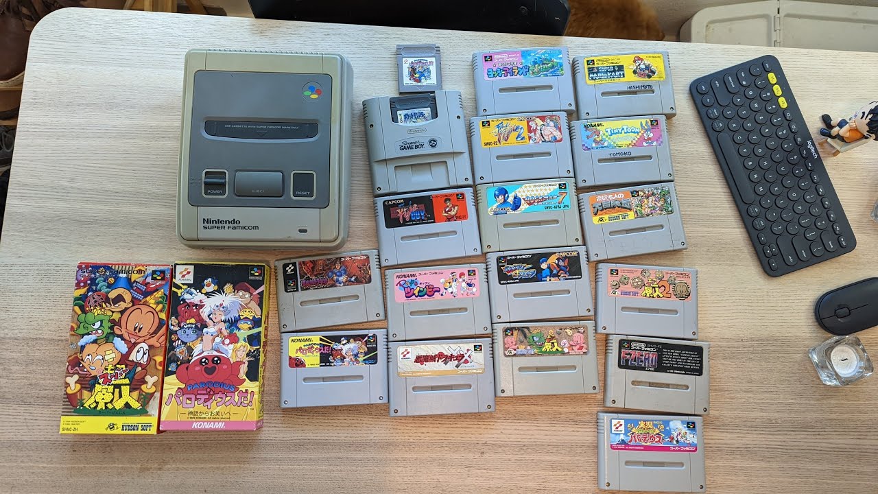 Super Famicom and GameBoy Unboxing from Sendico - YouTube