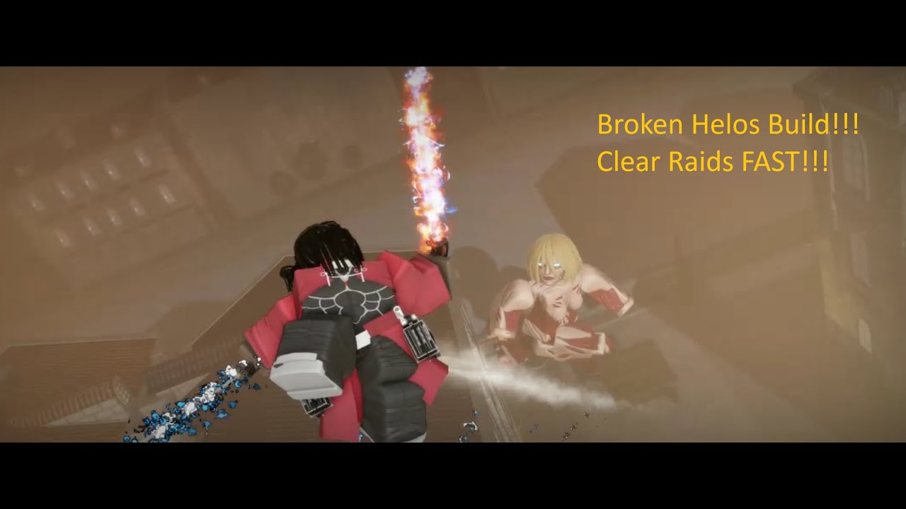 Attack on Titan Revolution Best Helos Build for raids! - YouTube