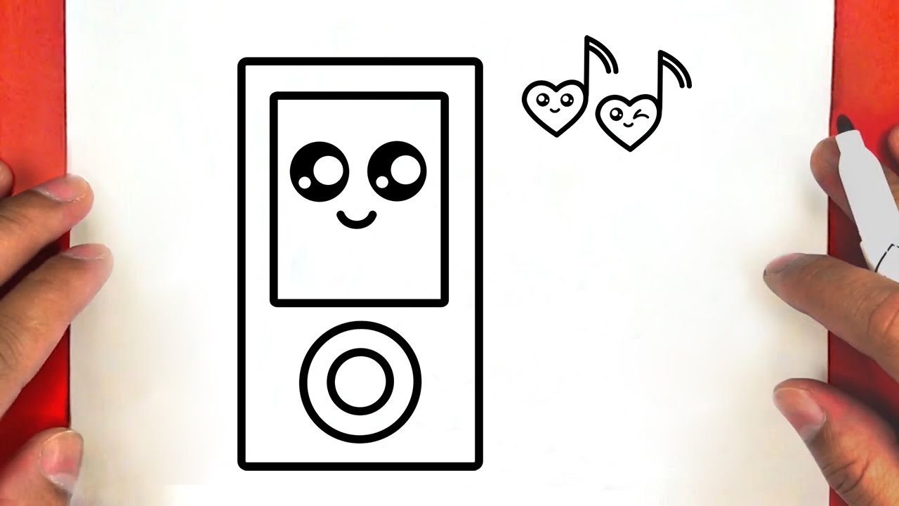 Drawing Music Player | How to draw Music Player - YouTube