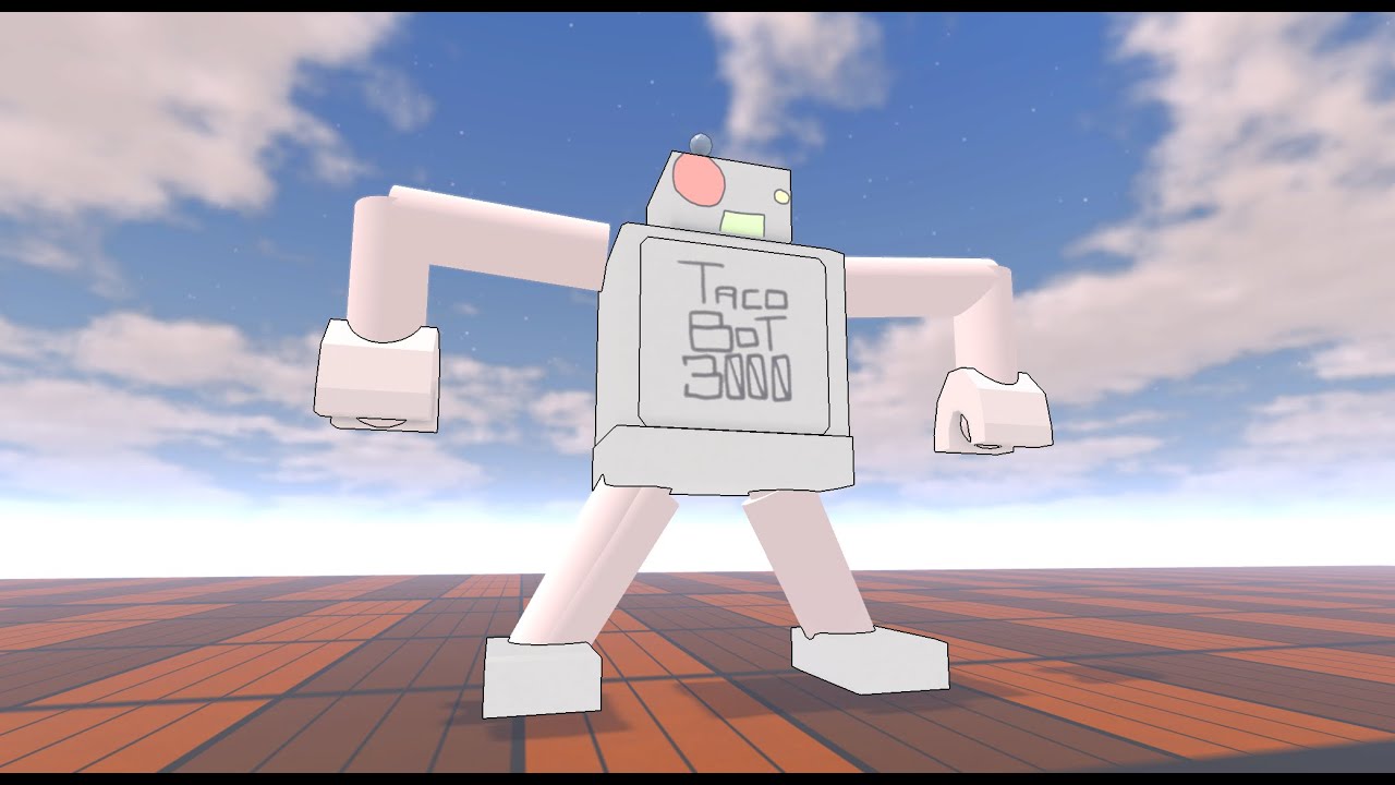 How to get, "Taco Bot 3000" + Showcase | Noob Experiment War RP | Roblox - YouTube