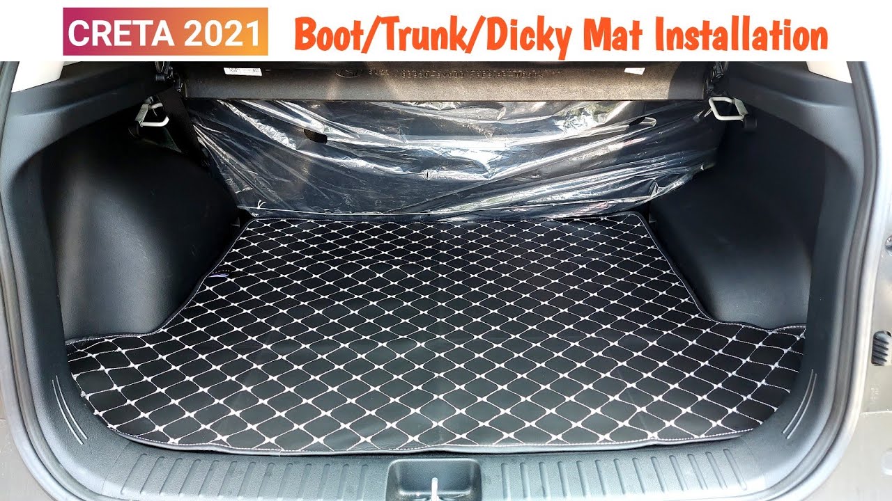 Hyundai Creta 2020/21 Boot/Trunk/Dicky/ Mat Installation From truFIT ...