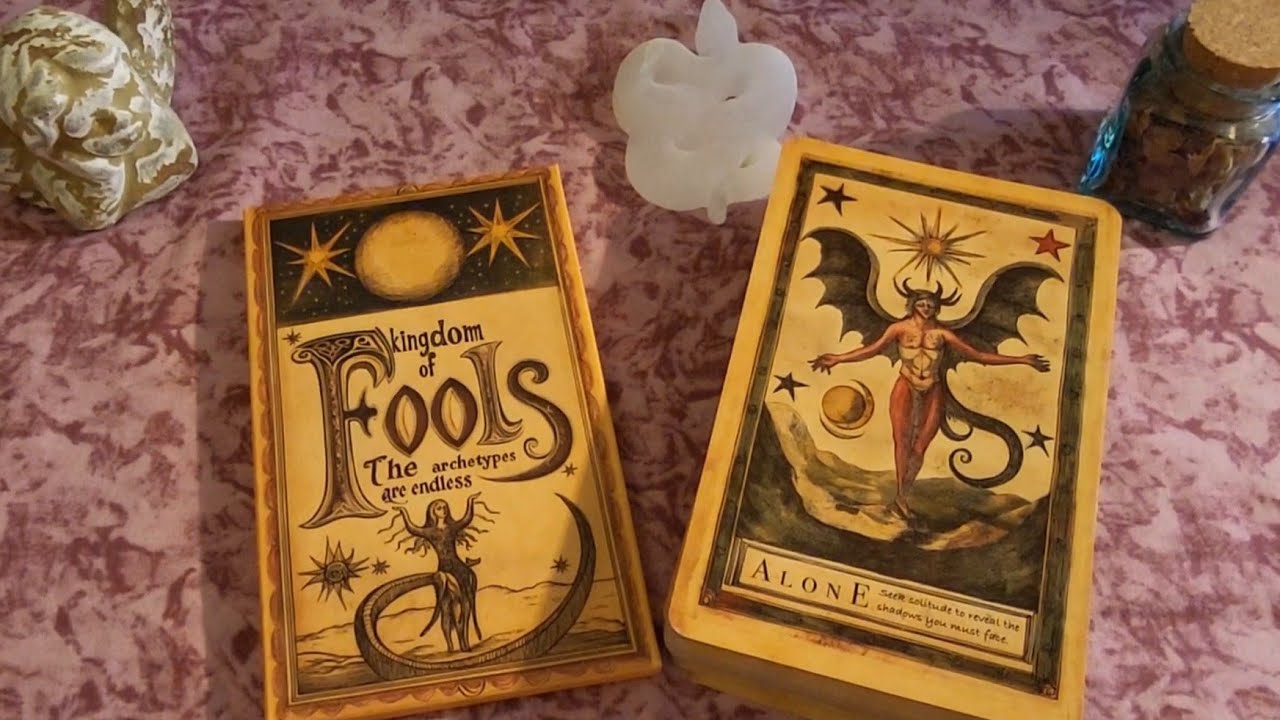 🔥⚡️🧙‍♂️Reveal: Medieval Alchemy Tarot Oracle Cards de Kingdom of Fools ...