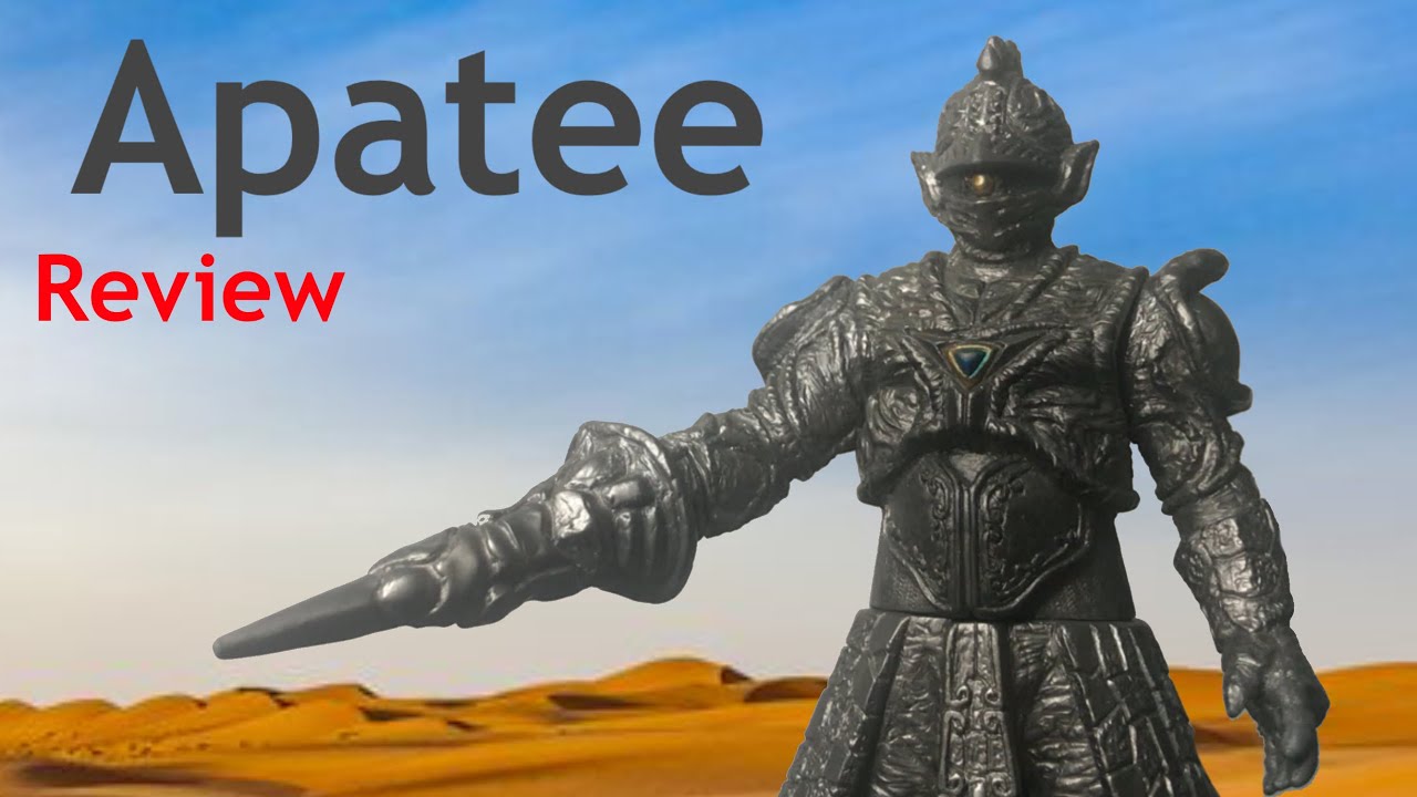 Ultraman Gaia Apatee ultra monster toy review - YouTube