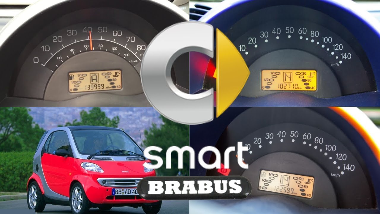 Smart Fortwo mk1 Acceleration Battle + exhaust sound 0-100kph 0-60mph ...