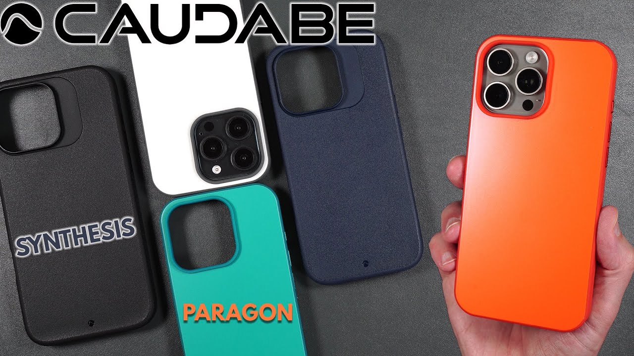 CAUDABE Synthesis & Paragon Cases iPhone 16 Pro \ Pro Max - YouTube