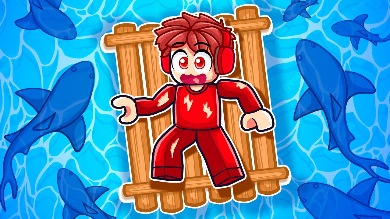Trapped on a RAFT in Roblox! - YouTube