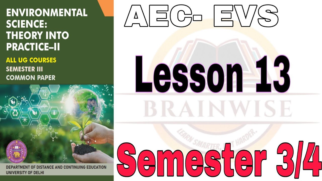 Chapter 13 |Brain Wise #delhiuniversity - YouTube