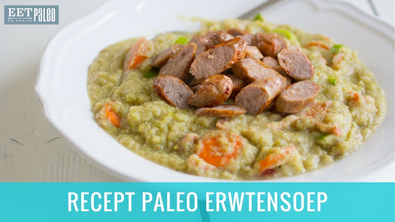 Recept Paleo Erwtensoep / Snert (Zonder Erwten) - YouTube
