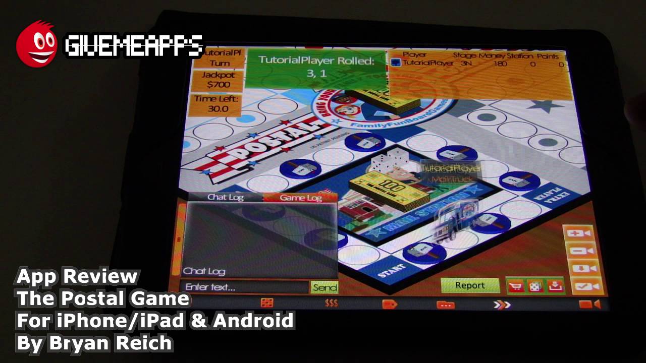 The Postal Game iPhone/iPad Review | GiveMeApps - YouTube