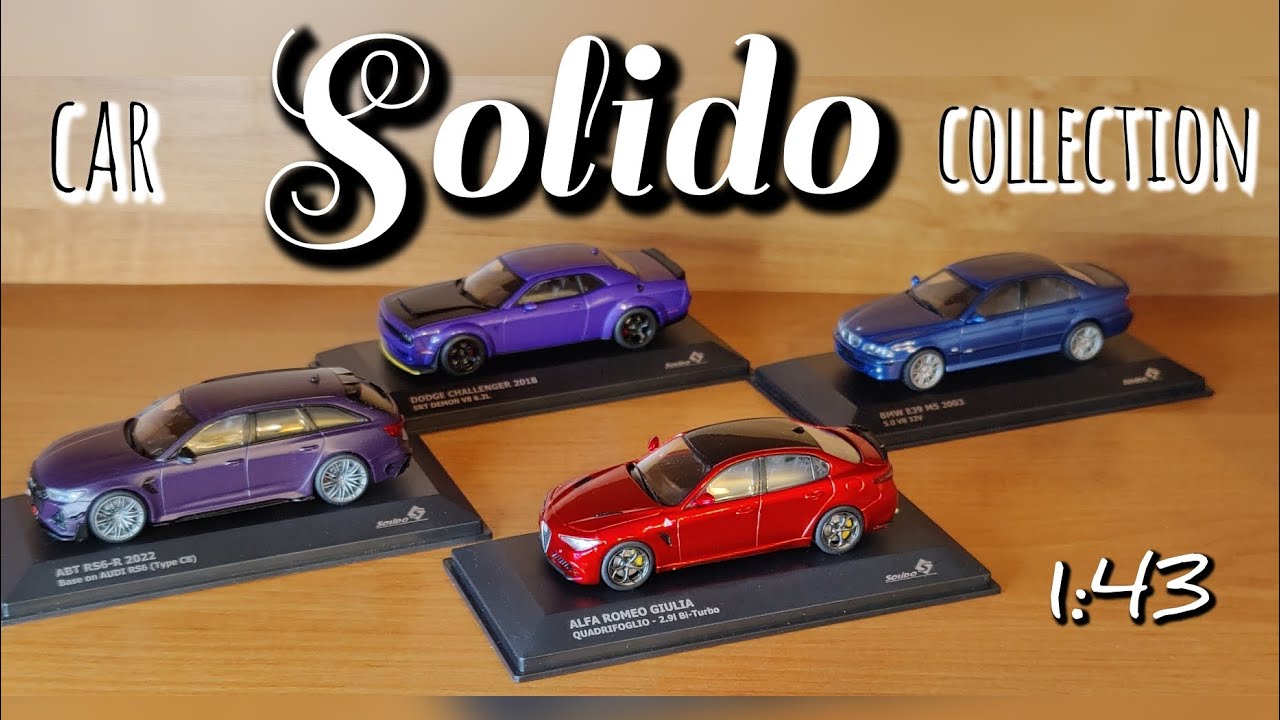 My "Solido" car models collection 1:43. - YouTube