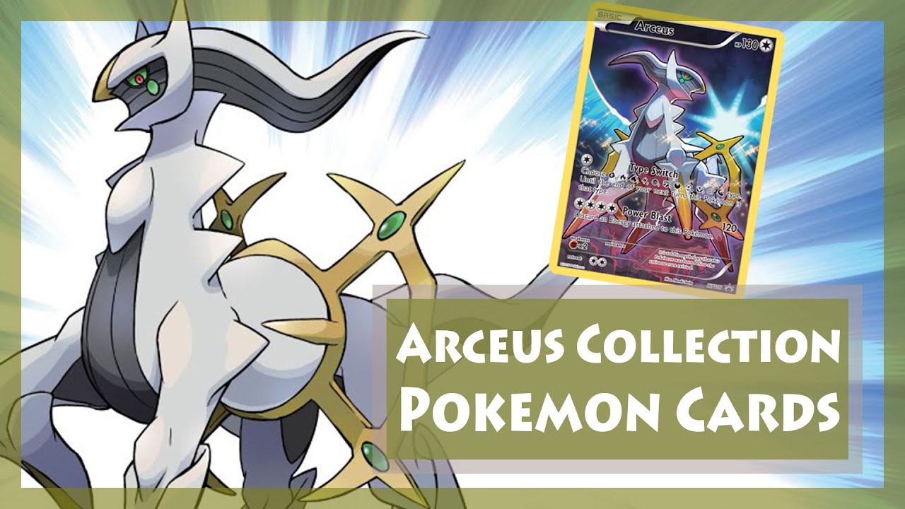 NEW Arceus Mythical Pokemon Card Collection Unboxing! - YouTube