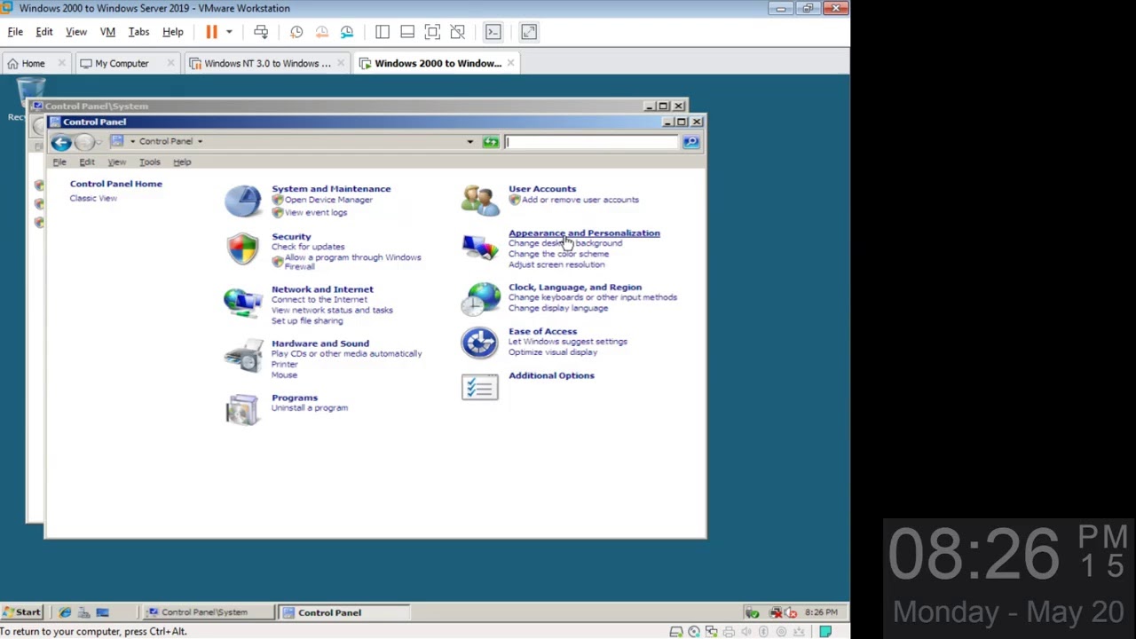 Windows 2000 to Windows Server 2019 - PART #1 - YouTube