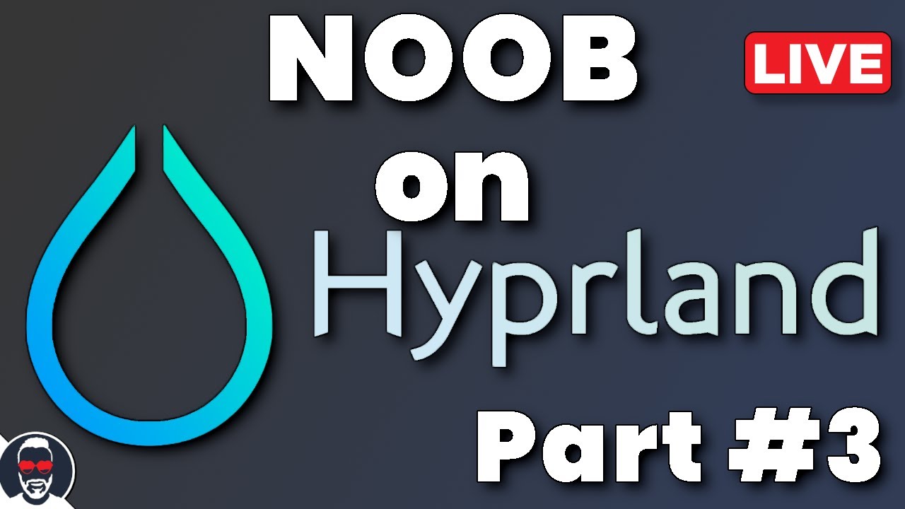 🔴 Beginner on Hyprland tries do create dot files... - YouTube