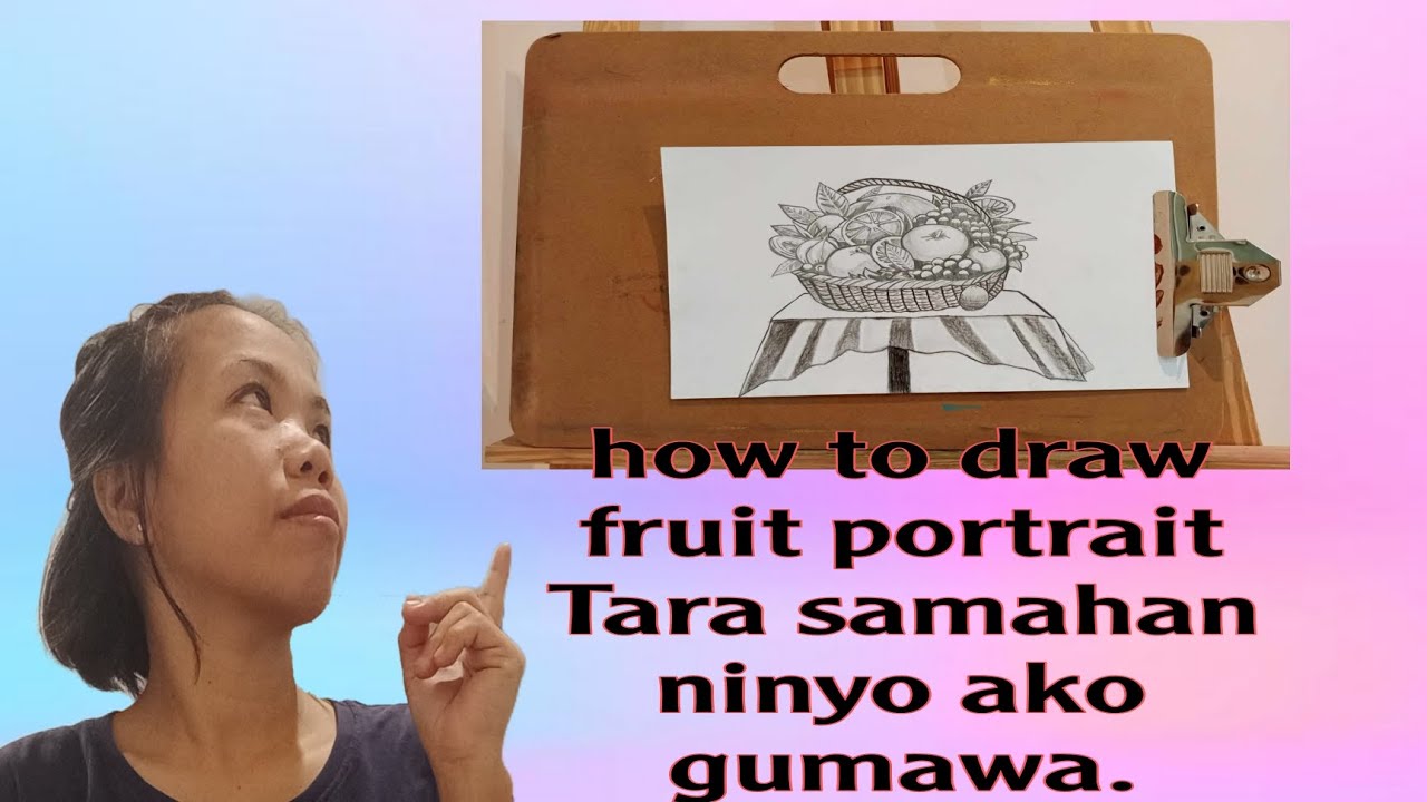 Fruit Portrait drawing - YouTube