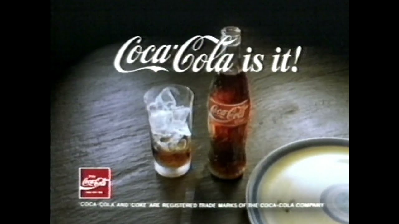 Coca Cola is it TV Commercial 1988 - YouTube
