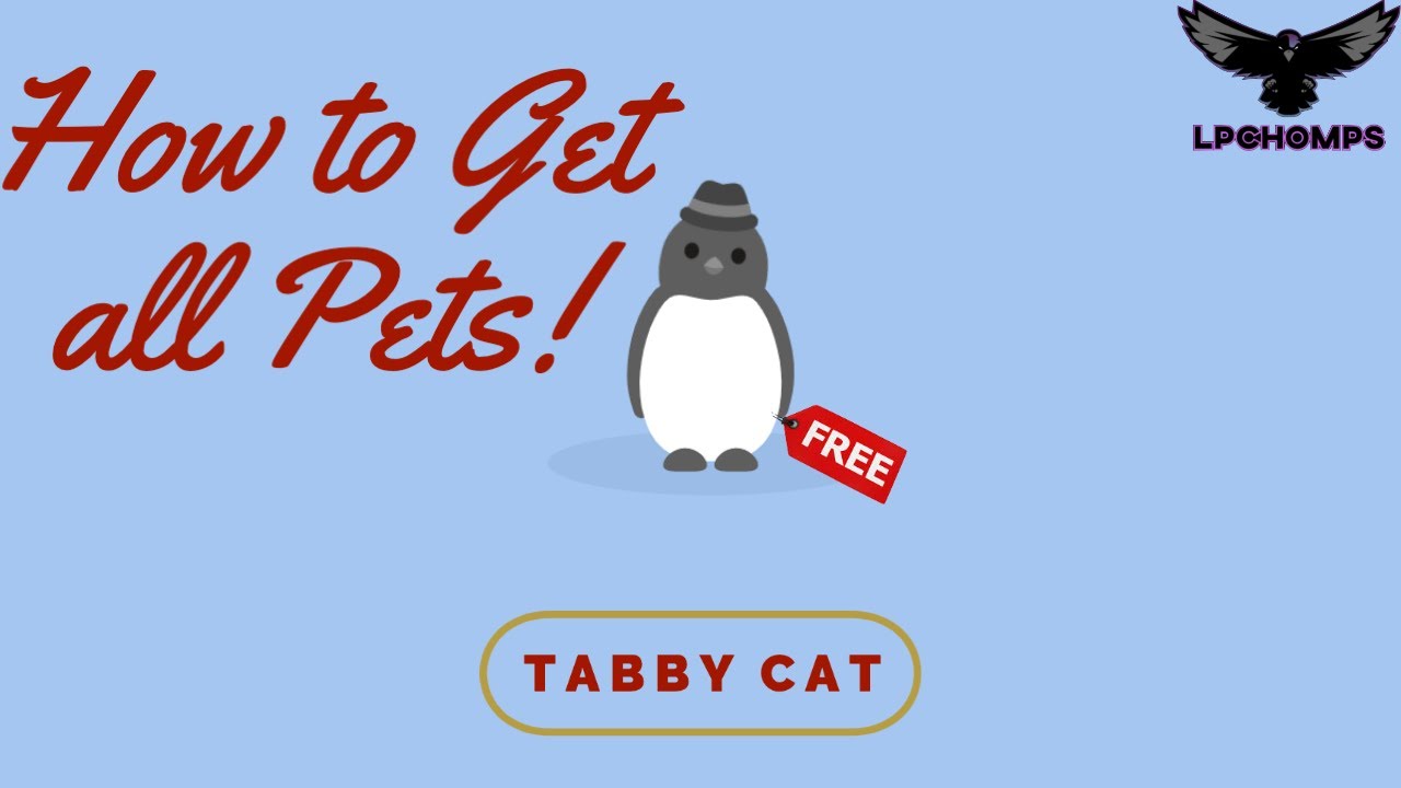 UPDATED!!!! How to Get All Pets FREE in Tabby Cat 2021!!!!! - YouTube