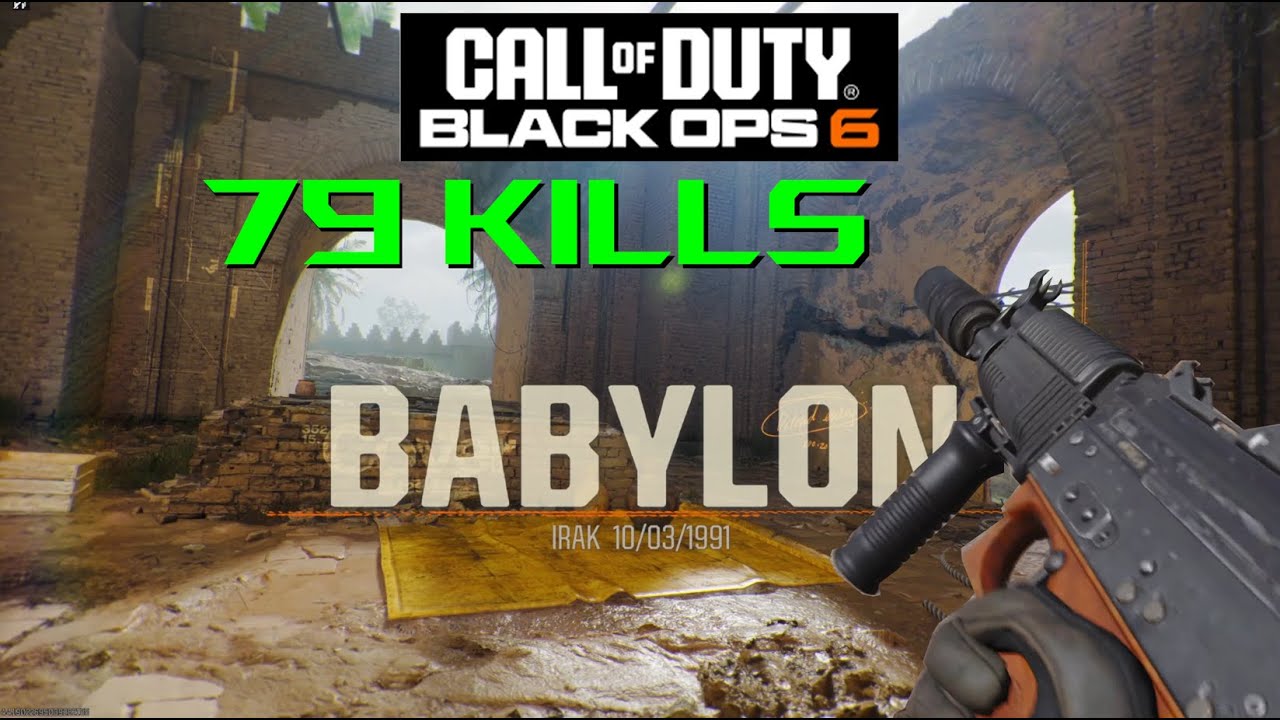 BLACK OPS 6 : BABYLON GAMEPLAY - YouTube