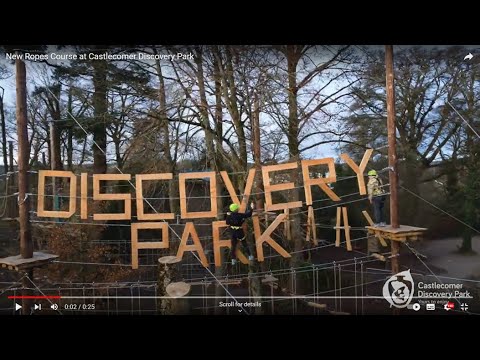 New Ropes Course at Castlecomer Discovery Park - YouTube