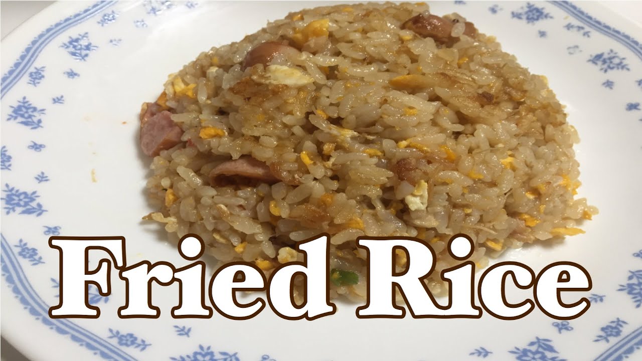 Pork Fried Rice||Lutong bahay lang - YouTube