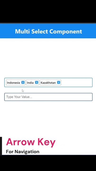 Multi Select Component React Typescript Youtube