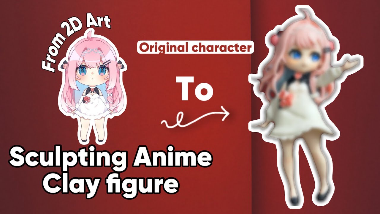 Sculpting clay figure – Viewer’s Original Character #0 [Clay Art | Clay ...