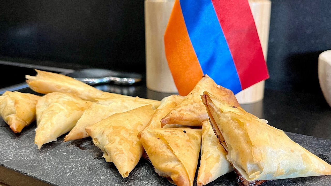 Beurek Arménien à la viande facile - YouTube