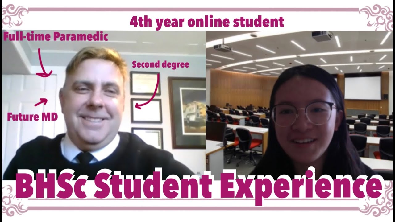 BHSc Student Experience with AJ (4th Year BHSc online, full-time ...