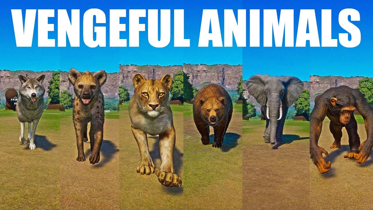 Vengeful Animals Speed Races in Planet Zoo included Hyena, Bear, Lion ...