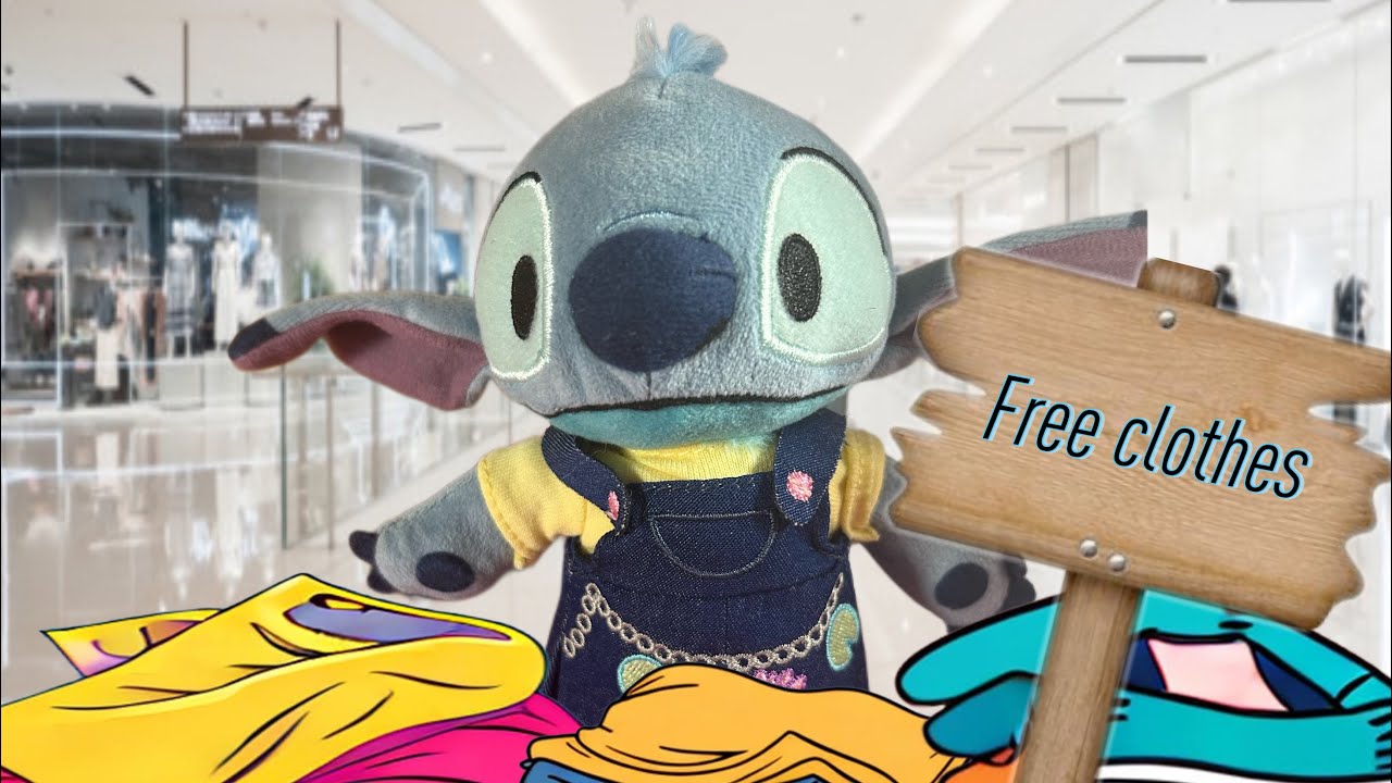 STITCH LIFE(stitch goes shopping! 🛍️) (EP 1)🤣🤩 - YouTube
