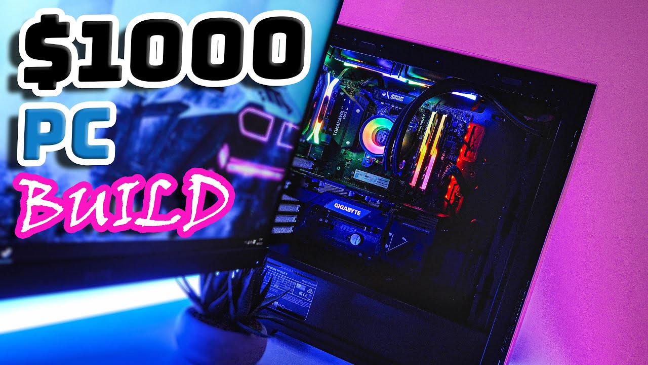 $1000 PC Build Time Lapse - DeepCool Macube 310P (2020) - YouTube