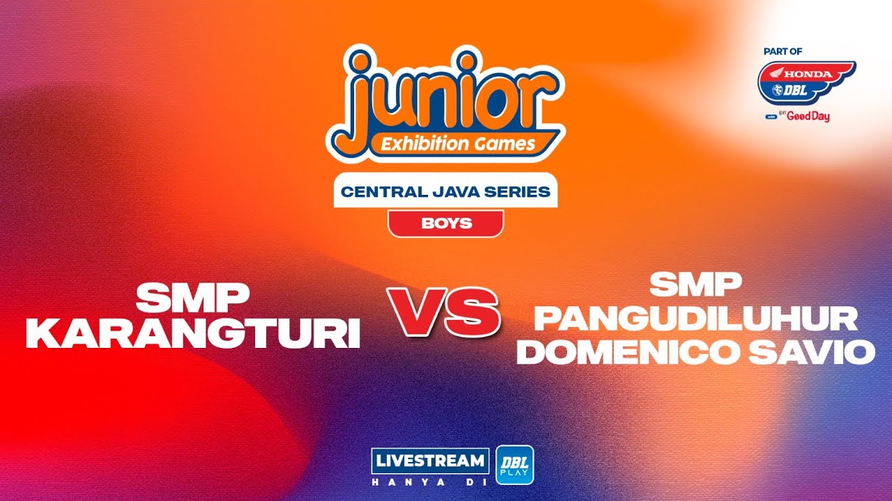 SMP KARANGTURI SEMARANG VS SMP PANGUDILUHUR DOMENICO SAVIO - YouTube