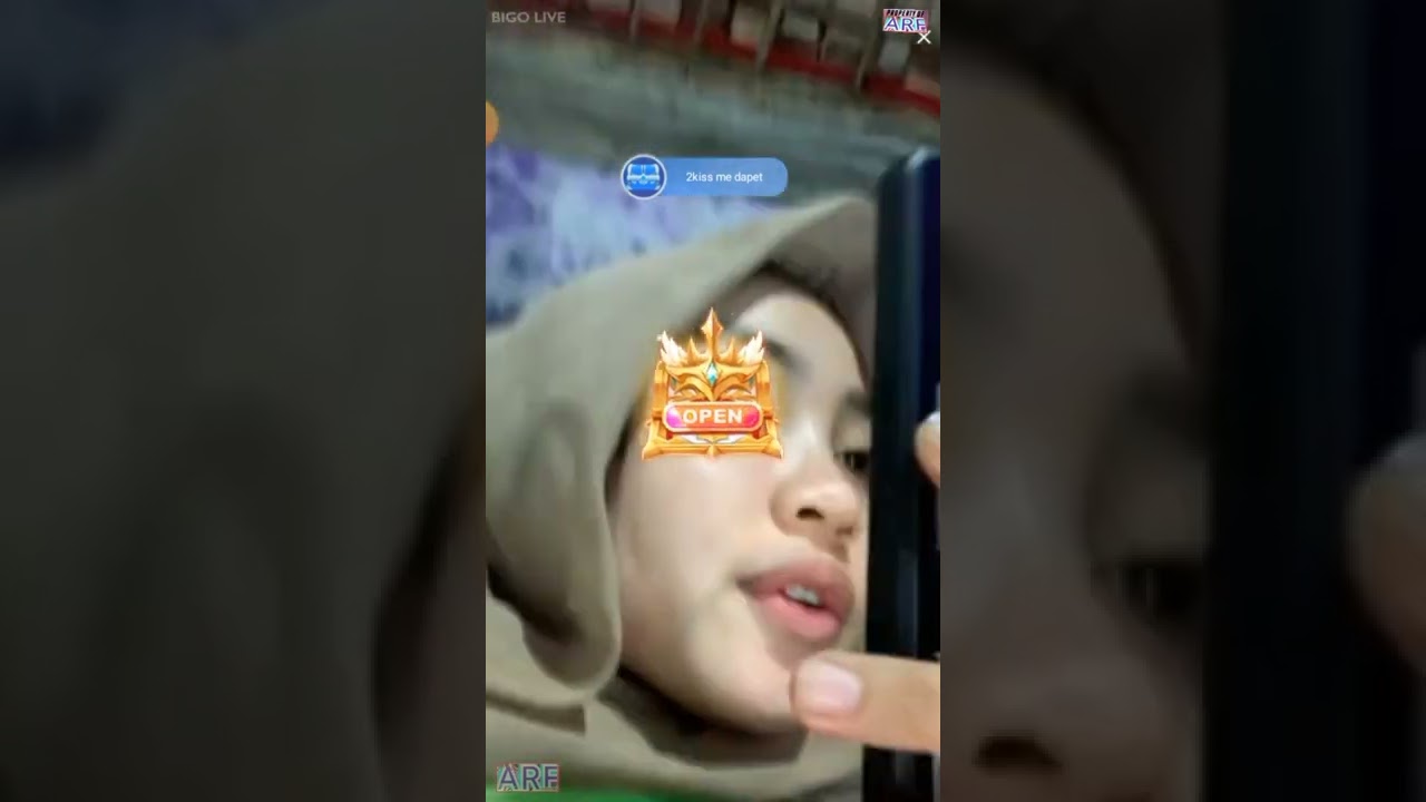 hijab cantik terbaru asian jilbab bigo live part 105 bibir merah manis ...